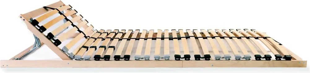 Lamelový rošt postele s 28 lamelami 7 zón 80 x 200 cm 246450