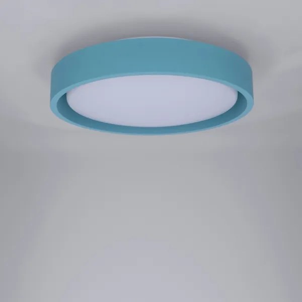 Brilagi - LED Stropní svítidlo MATTEO LED/24W/230V pr. 31 cm tyrkysová