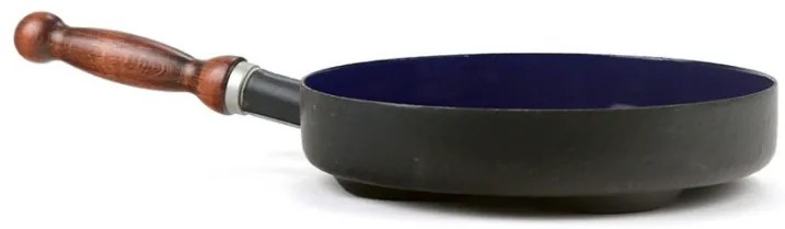 Smaltovaný lívanečník s dřeveným držadlem BSE ø 24 cm - BSE | BELIS