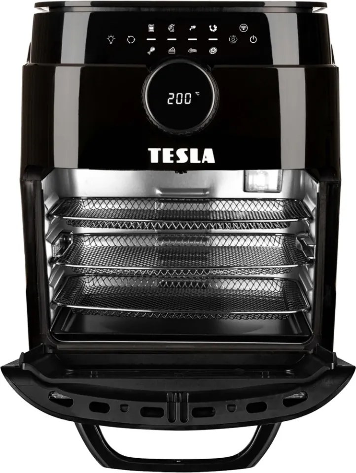 TESLA AirCook & Grill QG800 WiFi - multifunkční digitální horkovzdušná fritéza