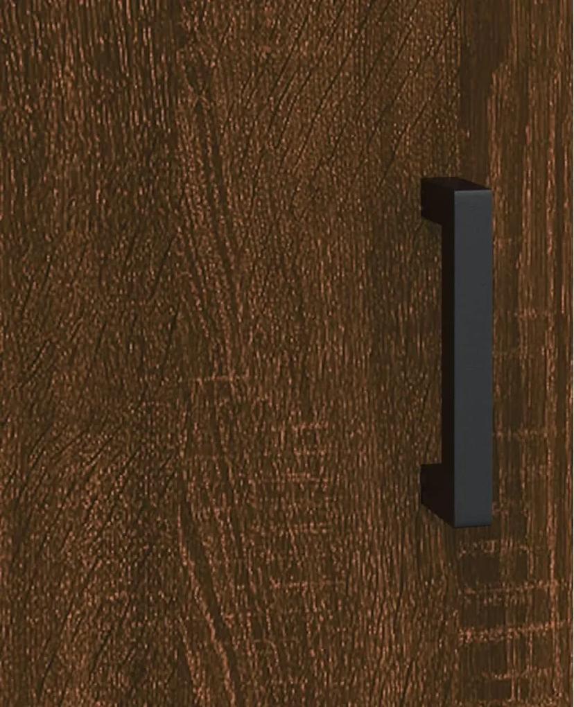 vidaXL Skříň highboard 69,5 x 34 x 180 cm kompozitní dřevo [3189452] Barva: Betonová šedá