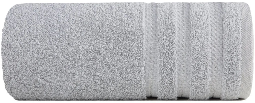 SADA RUČNÍKŮ VITO 6KS 50X90 CM STŘÍBRNÁ