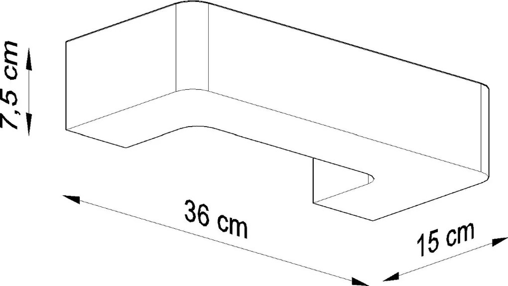 Sollux Lighting Nástěnné svítidlo keramické MAGNET