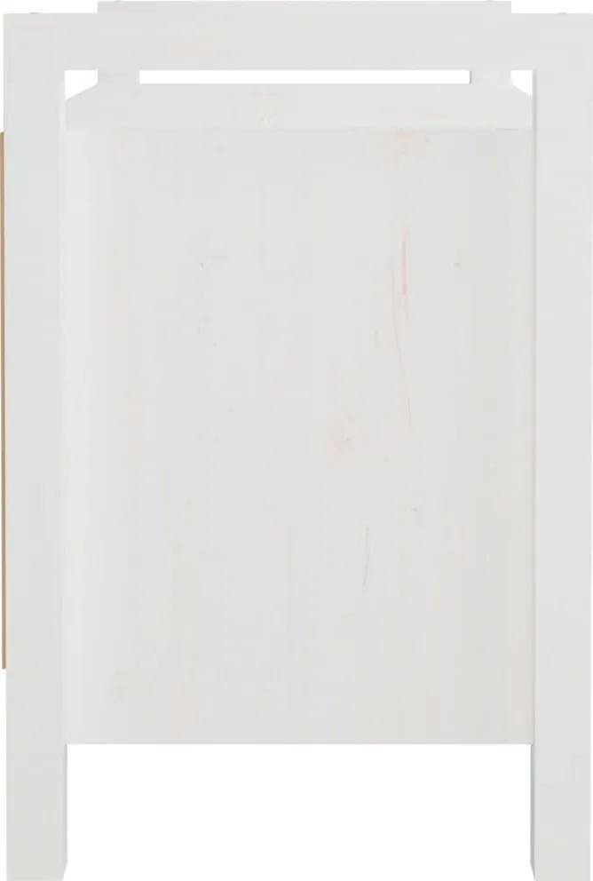 vidaXL Lavice do předsíně 80 x 40 x 60 cm masivní borovice [821780] Barva: Přírodní