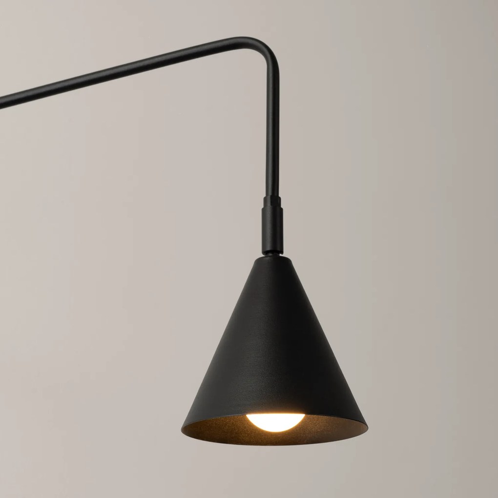 Sollux Lighting Nástěnné svítidlo NOX černé