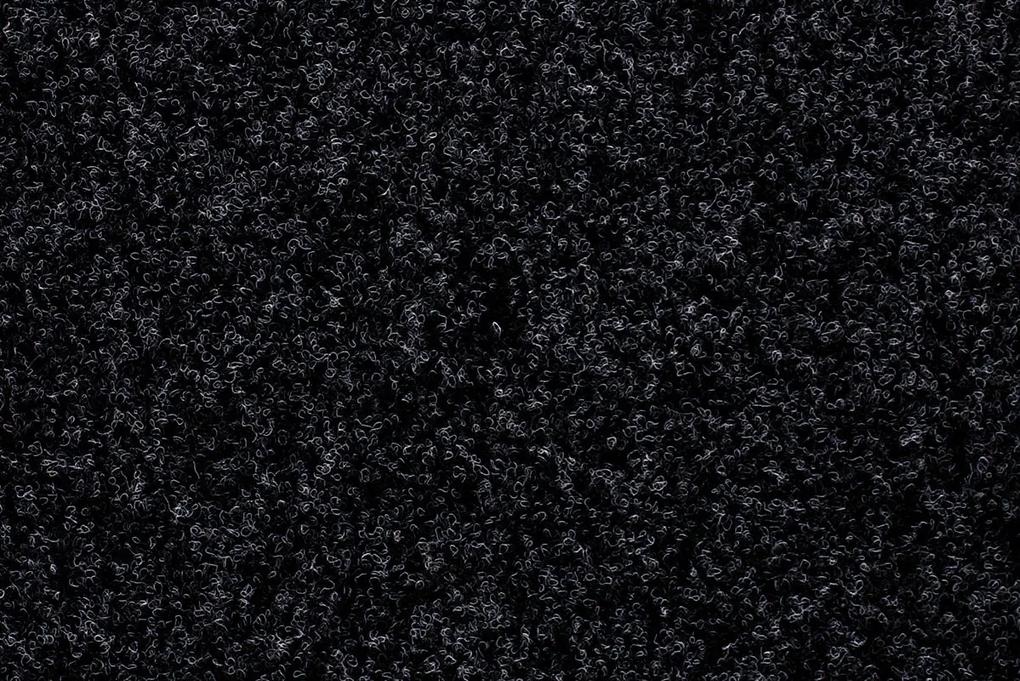 Zátěžový koberec Zero 50+ gel - černý - 4m