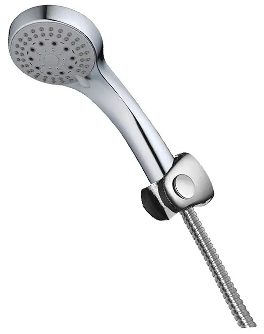 Mereo, Sprchová souprava, pětipolohová sprcha, dvouzámková nerez hadice CB469E