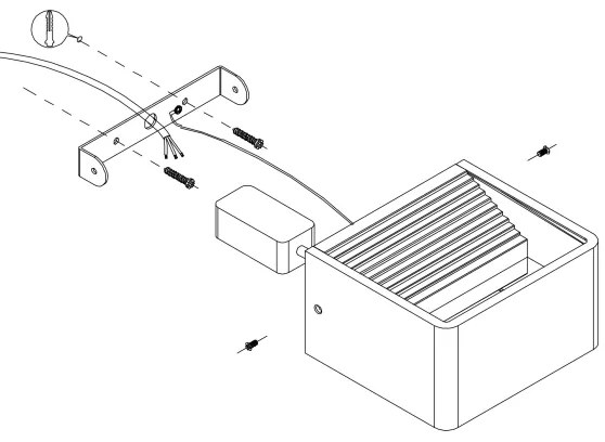 Eglo 98266 - LED Venkovní nástěnné svítidlo DONINNI LED/6W/230V IP55