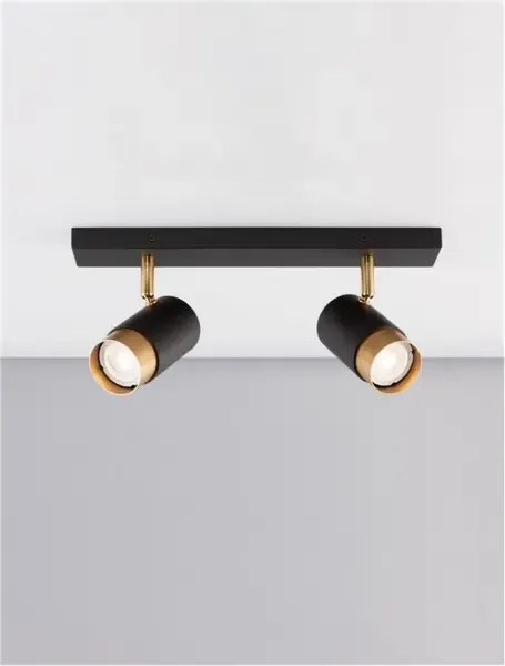 Designové stropní svítidlo Pogno 35 černé