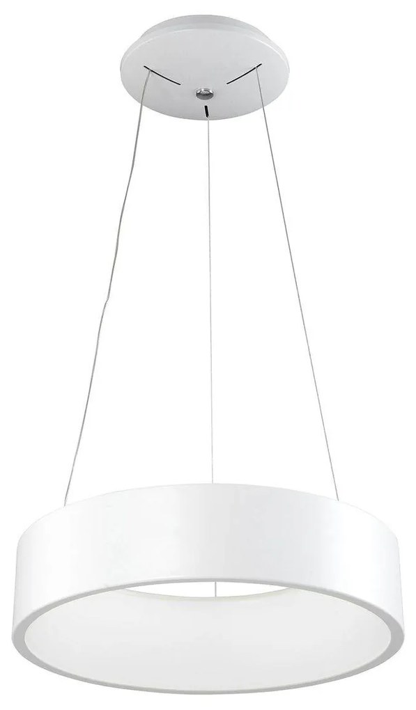 Závěsné LED svítidlo CHIARA, 32W, bílé Italux Chiara 3945-832RP-WH-3