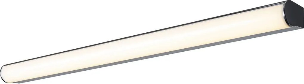 LA 1002192 MARYLIN, LED venkovní nástěnné nástavbové svítidlo, chrom, IP44, 3000K, 21W - BIG WHITE (SLV)