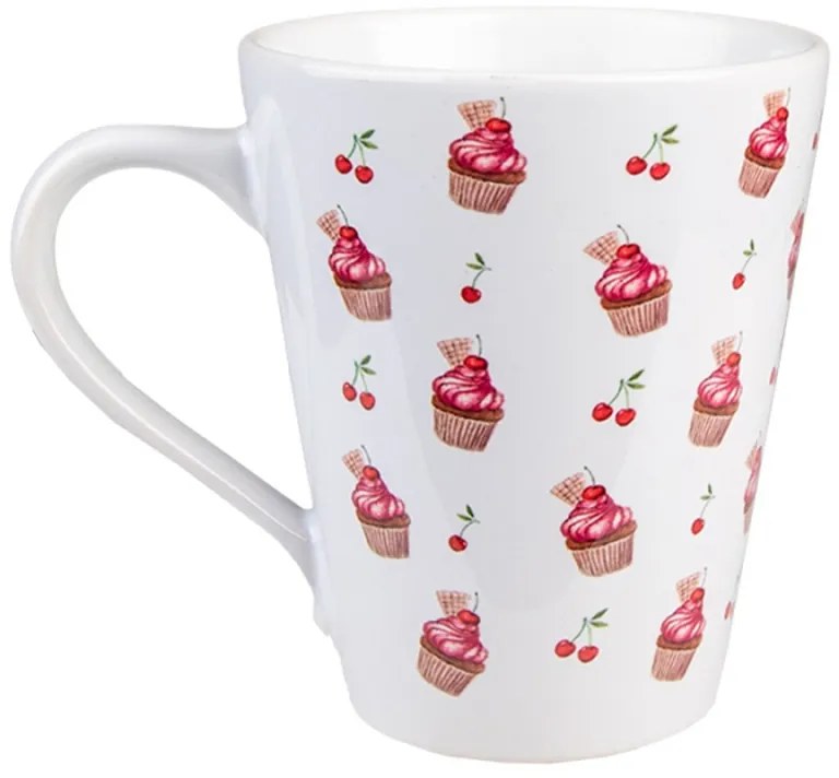 Keramický hrnek s dortíčky Cherry Cupcake – 300 ml