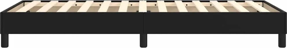 Rám postele s boxspringem černý 90 x 190 cm umělá kůže 3120670