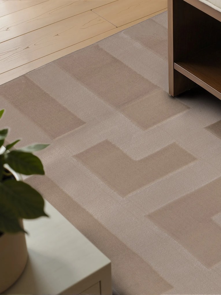 ELLE Decoration, Běhoun Perles 106189 Beige Cream z kolekce Elle, 80x240, béžová, ložnice