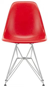 Eames Fiberglass Chair DSR bíle lakovaná sea foam Vitra