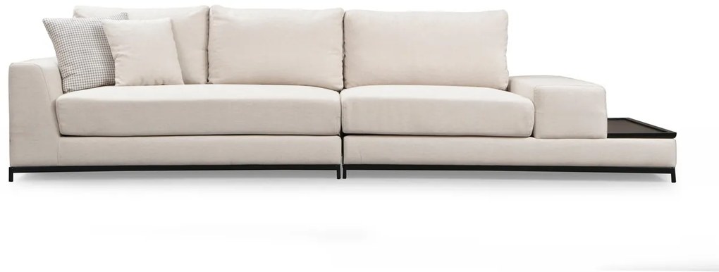 Hanah Home Čtyřmístná pohovka LINE béžová 320 cm 560ARE1316
