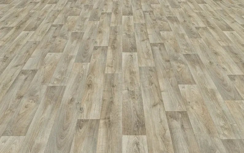 IVC GROUP LEOLINE PVC podlaha - lino Supertex Tavel 594 - šedohnědé dřevo ŠÍŘKA: 2 m
