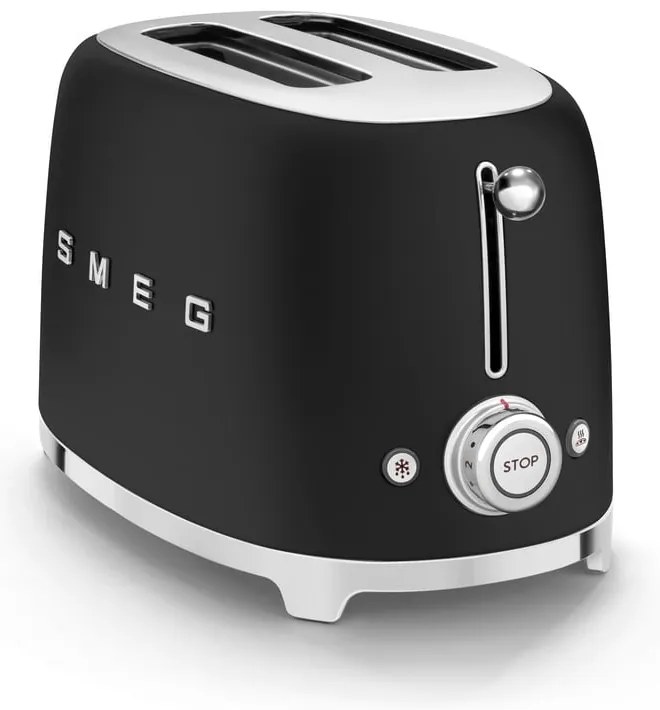 Matně černý topinkovač Retro Style – SMEG