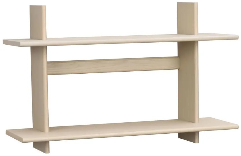 ROWICO Nástěnná police WESTLOCK 75x48 cm světlá