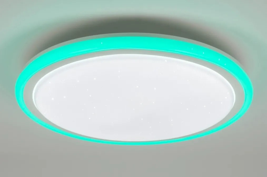 Stropní stmívatelné designové LED svítidlo Gavino Colore RGB