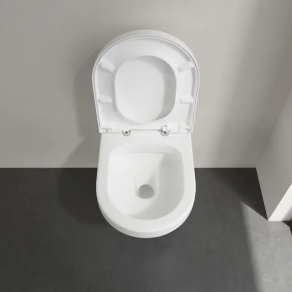 Villeroy & Boch 5684HRR1 - Záv WC s prk SoftClose ARCHITECTURA keramika/bílá