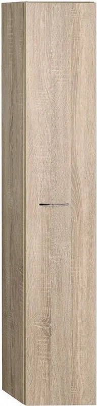 Aqualine Sapho, ZOJA/KERAMIA FRESH skříňka vysoká 25x140x20cm, dub platin