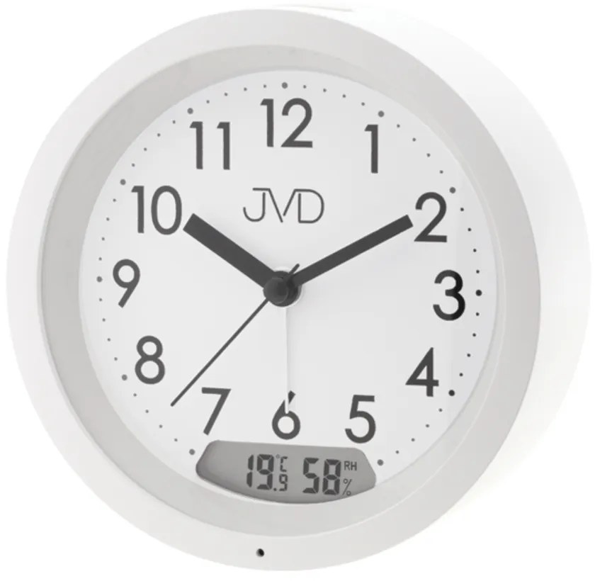JVD Budík s ukazatelem vlhkosti a teploty JVD SRP056.1