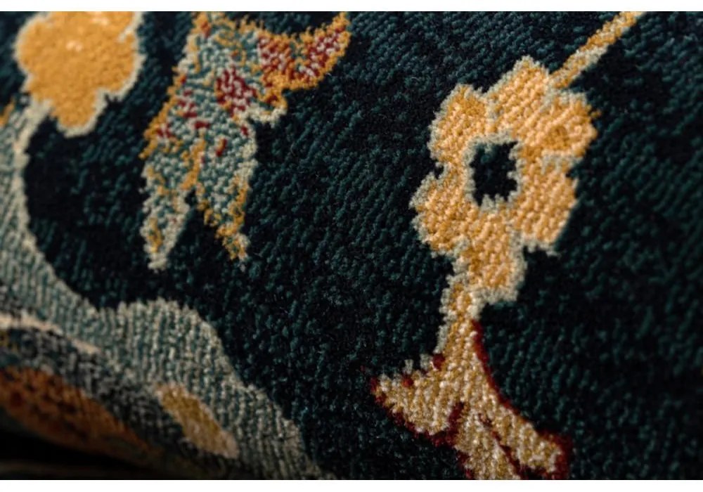 Vlněný kusový koberec Latica modrý 170x235cm
