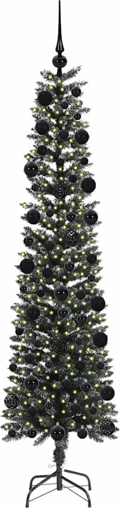 Umělý vánoční stromeček Zelená 210 cm PVC, plast a ocel 3395953