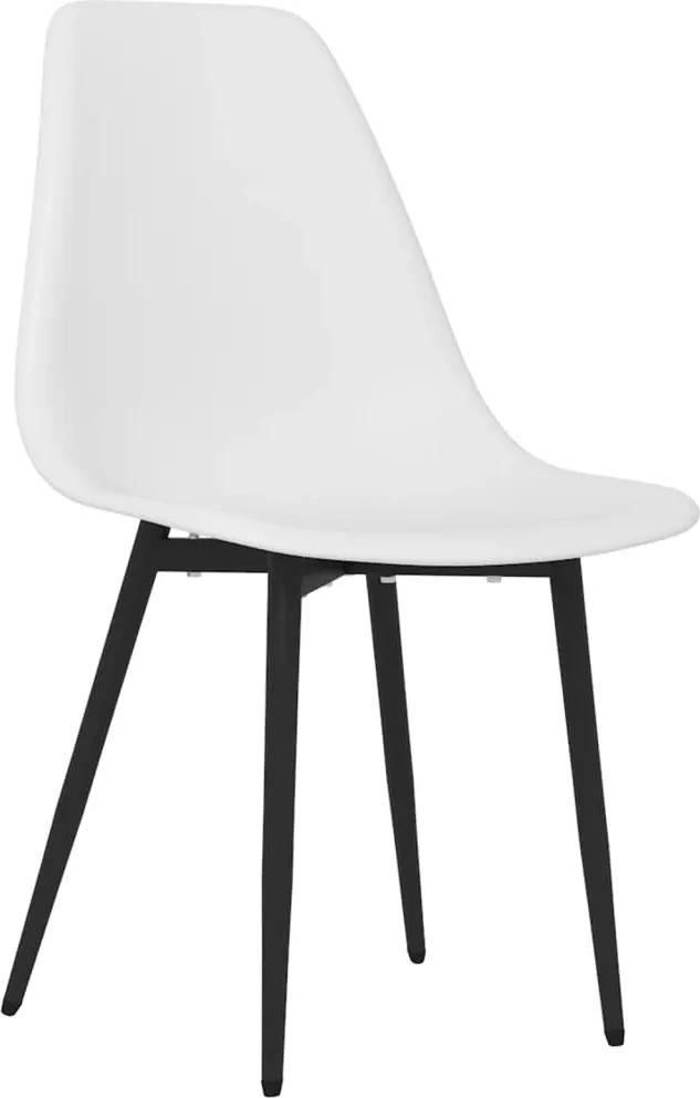 vidaXL Jídelní židle 2 ks PP [338042] Barva: Černá