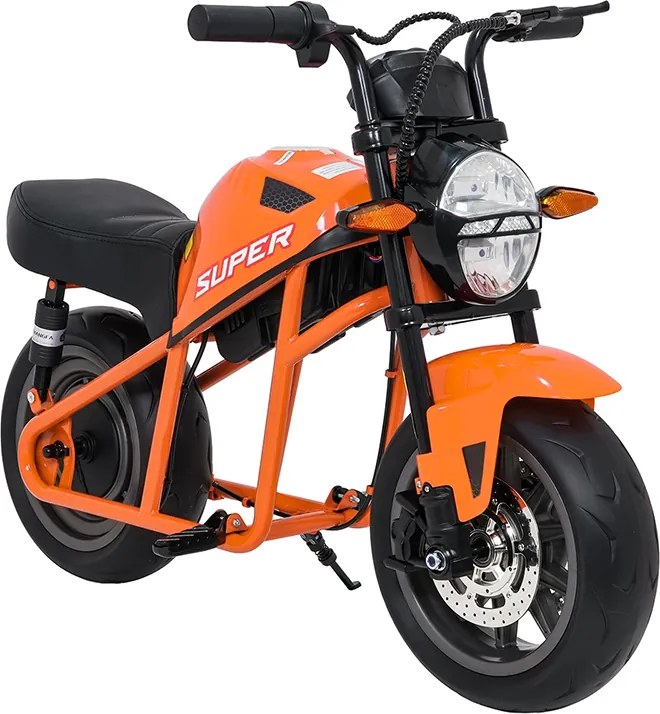 Ramiz Dětská motorka SUPERMOTO, oranžová