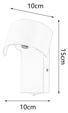 Brilagi - LED Nástěnná lampa VASTO LED/3W/230V žlutá