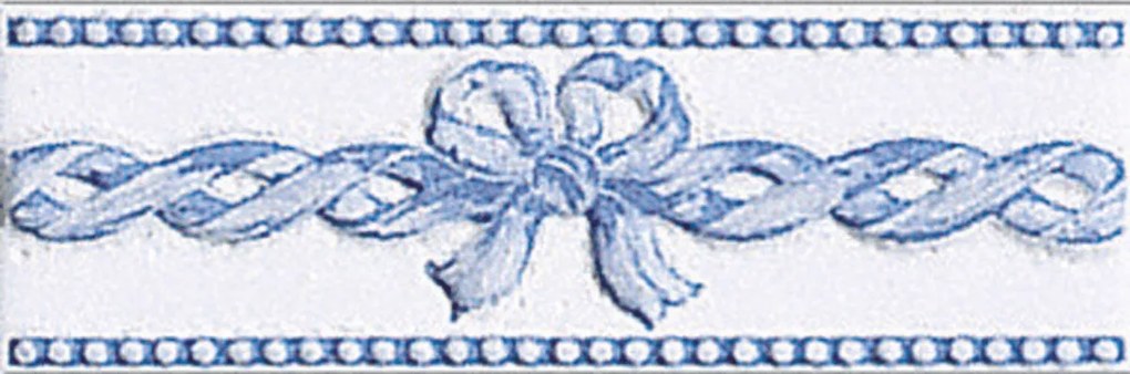 Listela Fineza Ricordi bleu 7x20 cm lesk RICLIFIA