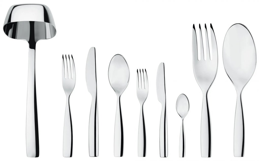 Alessi designové příbory Dressed (75 kusů, set pro 12 osob)