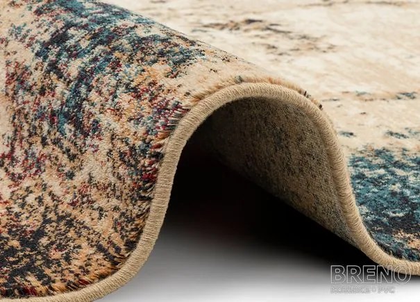 Breno Kusový koberec ISFAHAN GRADO Light Beige, 160x240 cm, Béžová/Vícebarevné