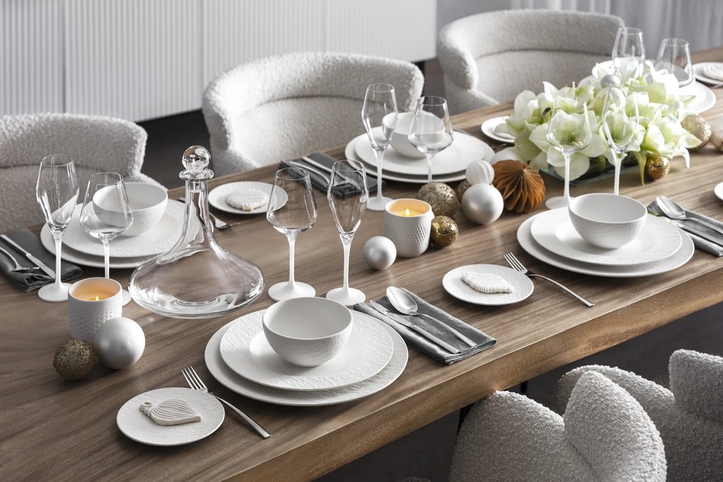 Villeroy&Boch Villeroy & Boch Manufacture Rock Blanc jídelní talíř Gourmet 32cm
