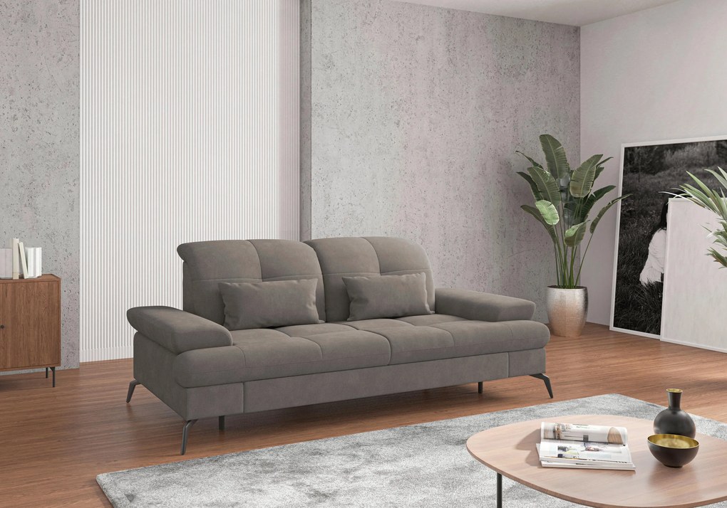 XXXLutz 2,5SEDÁK, textil, jílová barva Sit & More - Pohovky - 000144009036