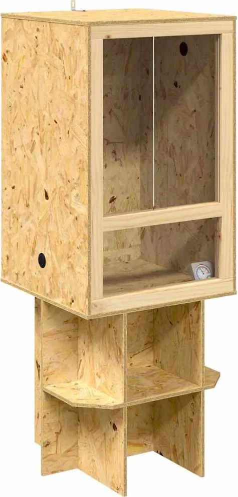 Terárium Hnědá 50 x 50 x 130 cm OSB 3397888