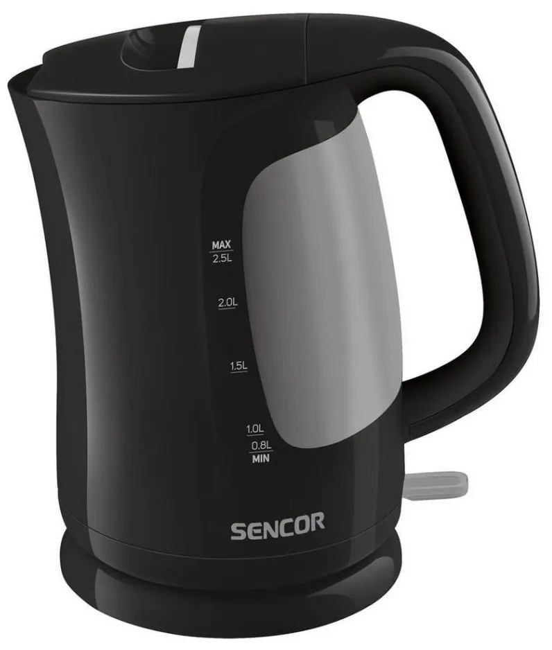 Sencor - Rychlovarná konvice 2,5 l 2200W/230V černá