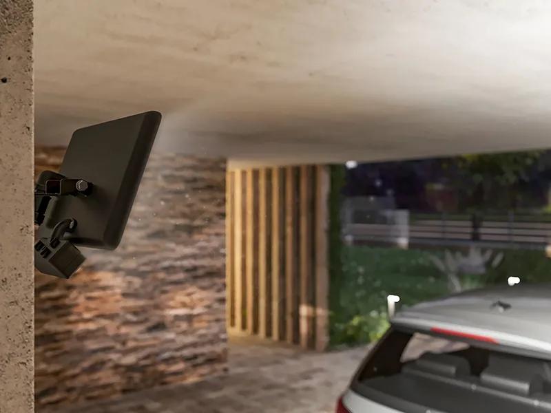 PANLUX VANA EVO S LED reflektor se senzorem a EASY svorkovnicí, 20W černá