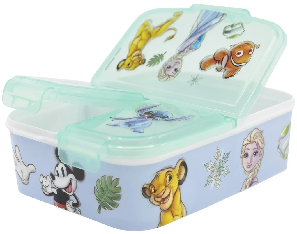 Multibox na svačinu 100 let Disney se 3 přihrádkami