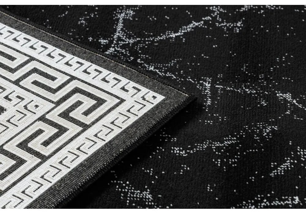 Kusový koberec Rasmus černý atyp 60x200cm