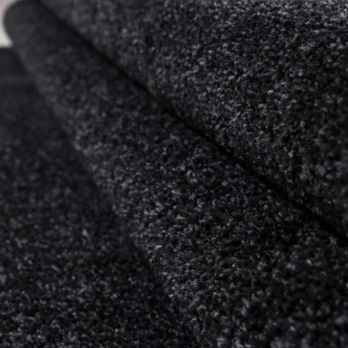 Ayyildiz, Kusový koberec Ata 7000 anthracite, 80x150, šedá, obývací pokoj