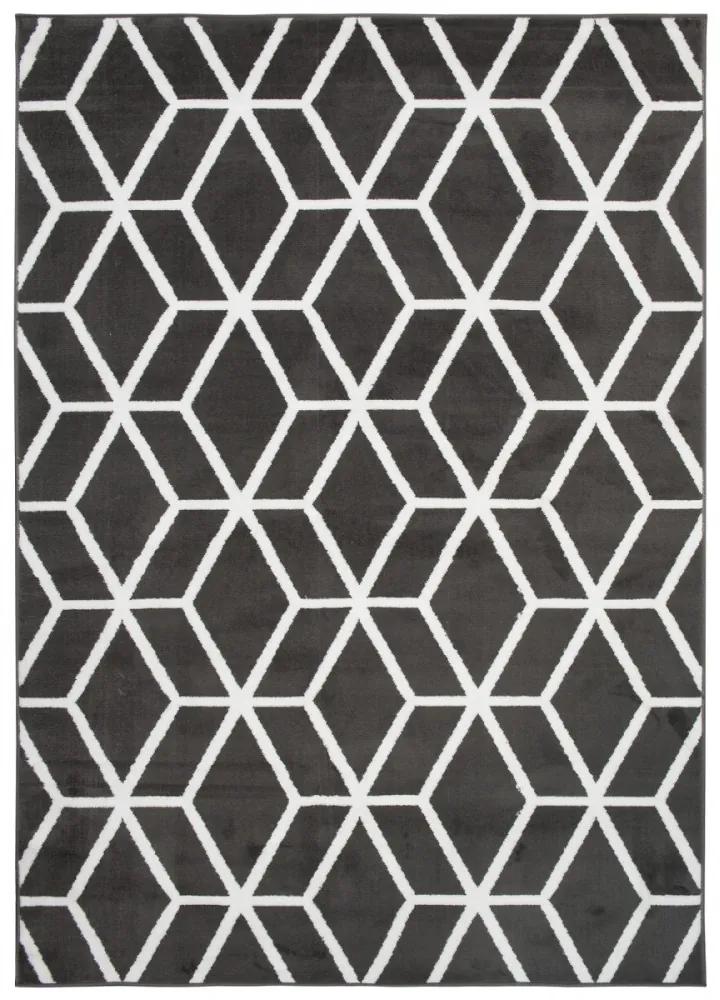 Kusový koberec PP Vegas šedý 2, Velikosti 200x300cm