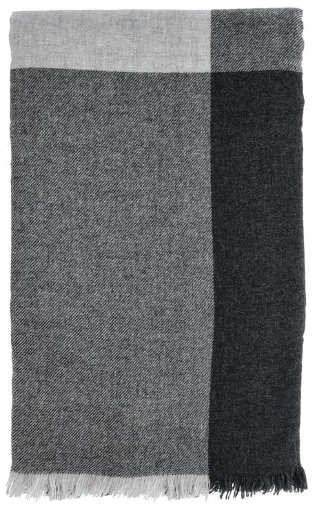 Šedá vlněná deka 130x200 cm Merino – Södahl