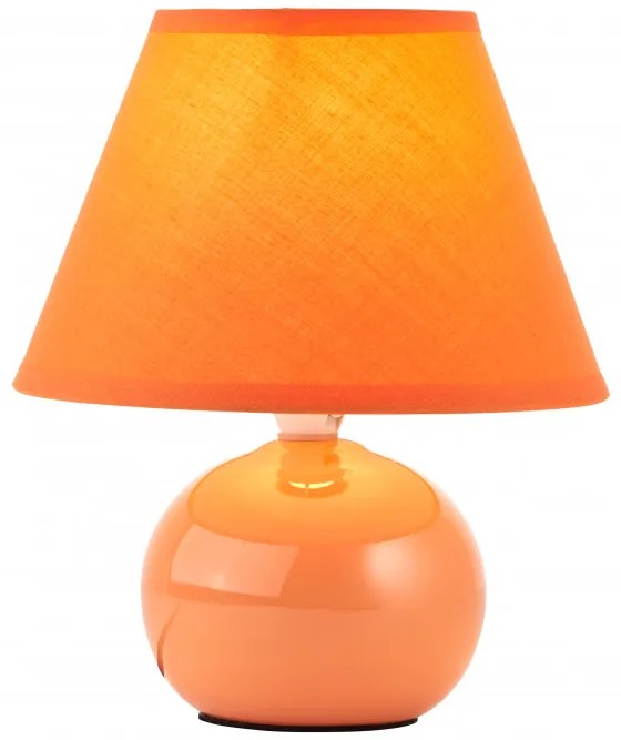 Brilliant Keramická stolní lampa PRIMO broskvová 61047/38