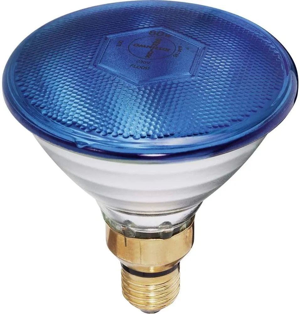 Philips PAR38, 80W, 680 lumenů, E27 modrá