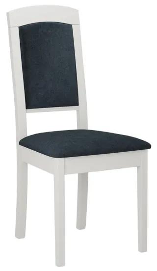 Čalouněná jídelní židle Heven XIV, Barva dřeva: bílá, Potah: Hygge D20