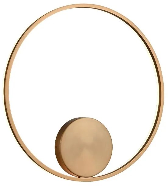 Světla a lustry REDO GROUP Redo ORBIT nástěnné LED světlo kruh 60 cm/LED 44W/4000K/bronz Stmívání: Dali