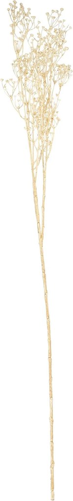 Větev Frostbloom ecru 80 cm